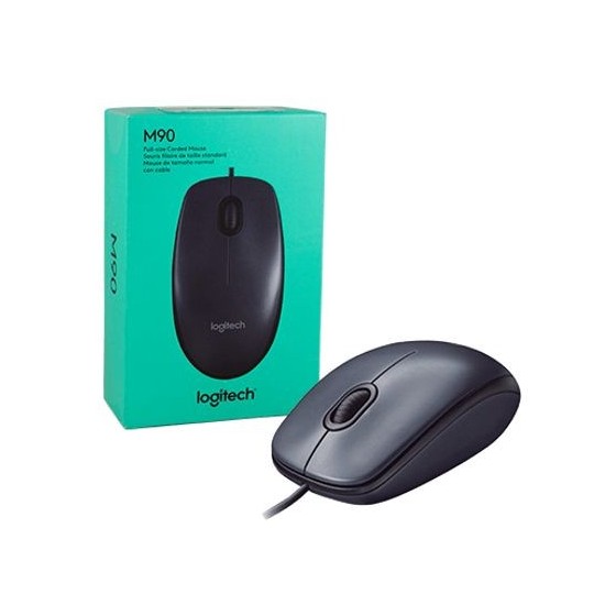 Logitech, Optical Mouse USB, Black