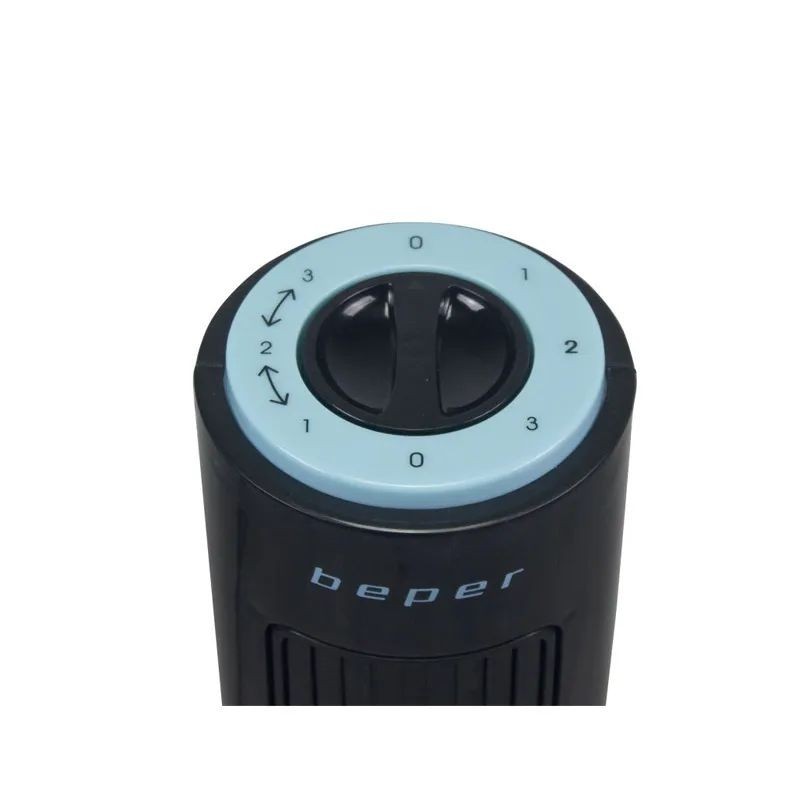 Beper, Tower Fan, 72 CM, 3 Speeds, Black