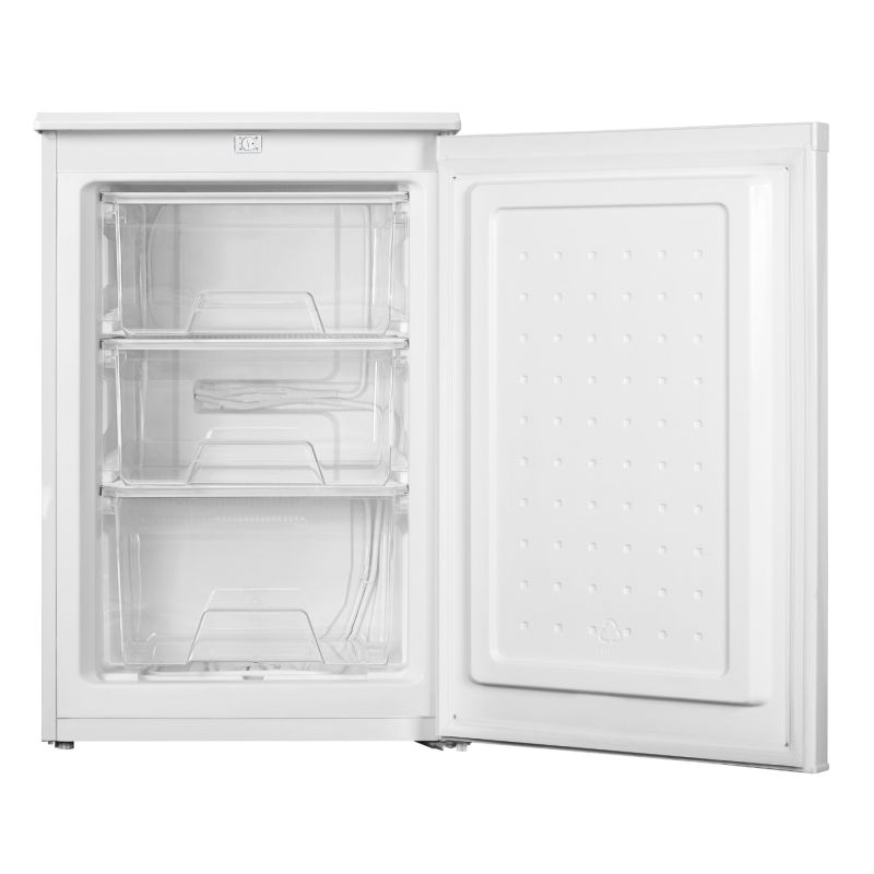 Kumtel, Mini Freezer, 3 Drawers, Inverter, 88 L, White